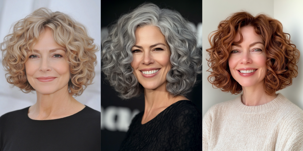 26 Chic Curly Bob Hairstyles for Over 50 in 2025 – All Hairstyles